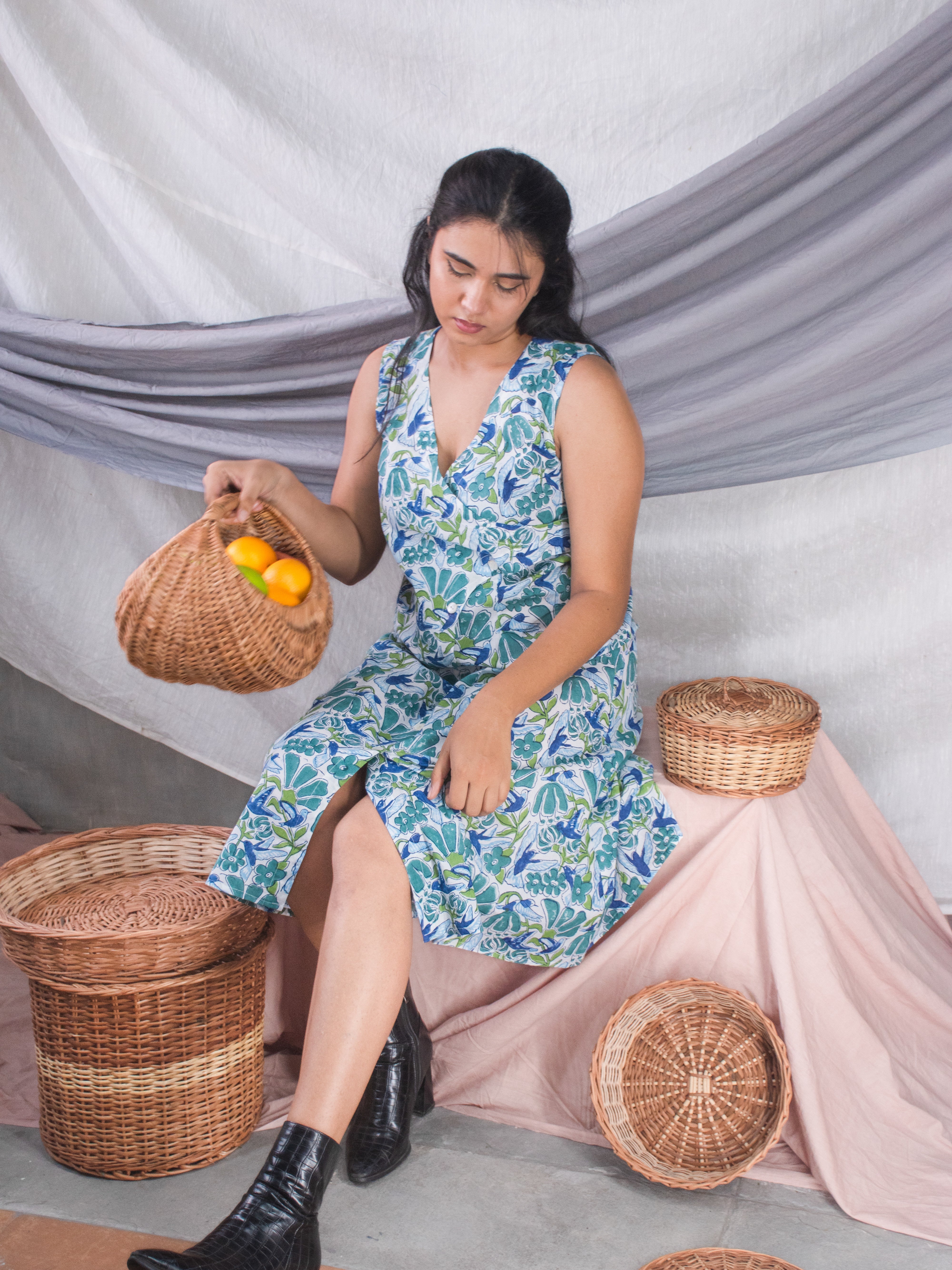 Prints That Warm the Heart: Chhapa’s Block Printed Dresses for Cozy ...