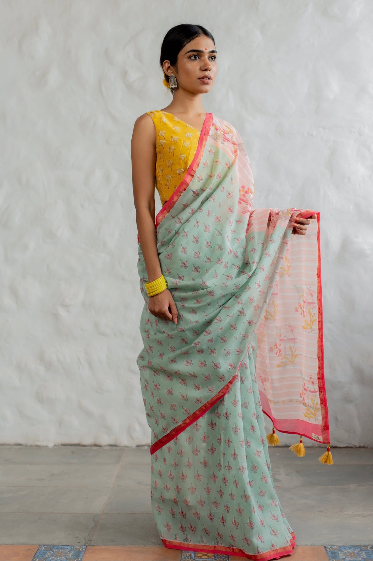 PRASOON - Chanderi Saree– CHHAPA