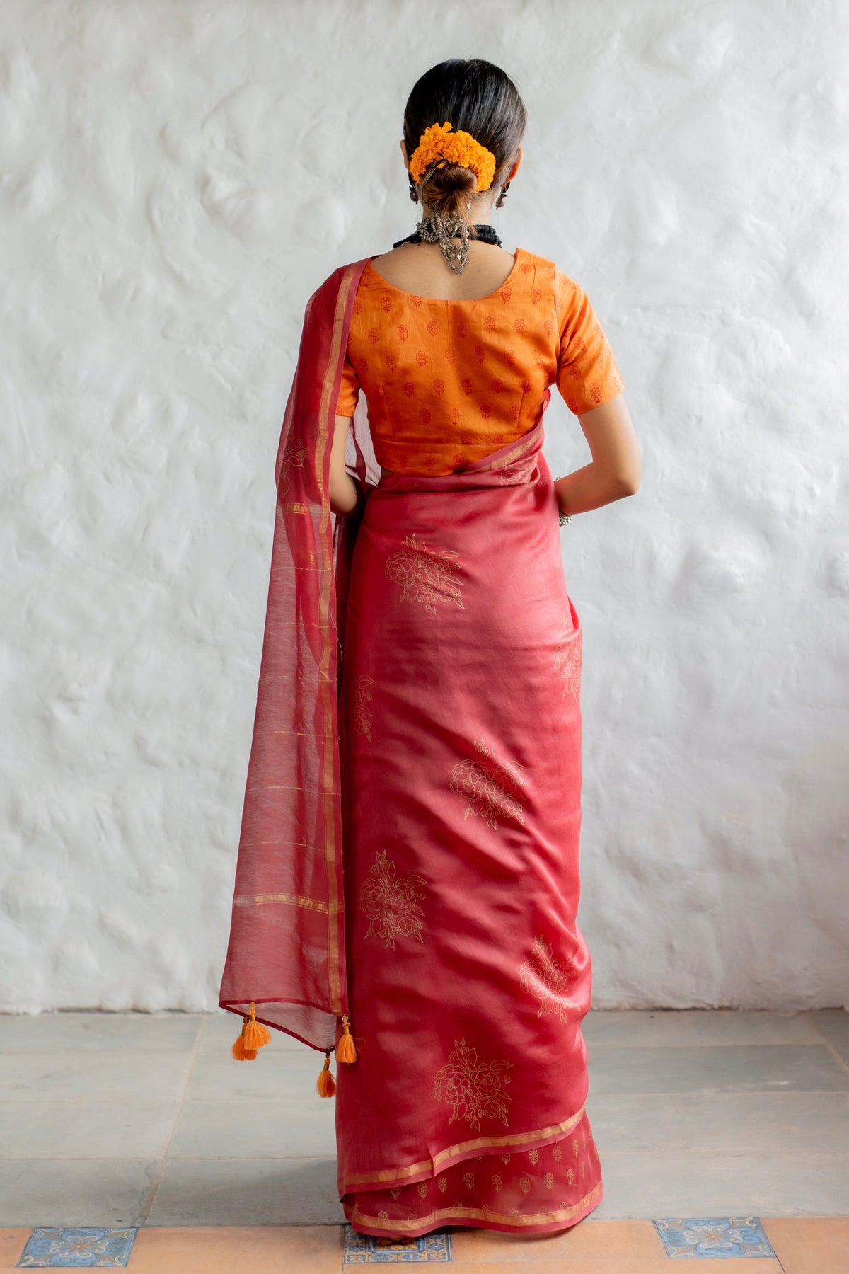 SUMAN - Chanderi Saree– CHHAPA