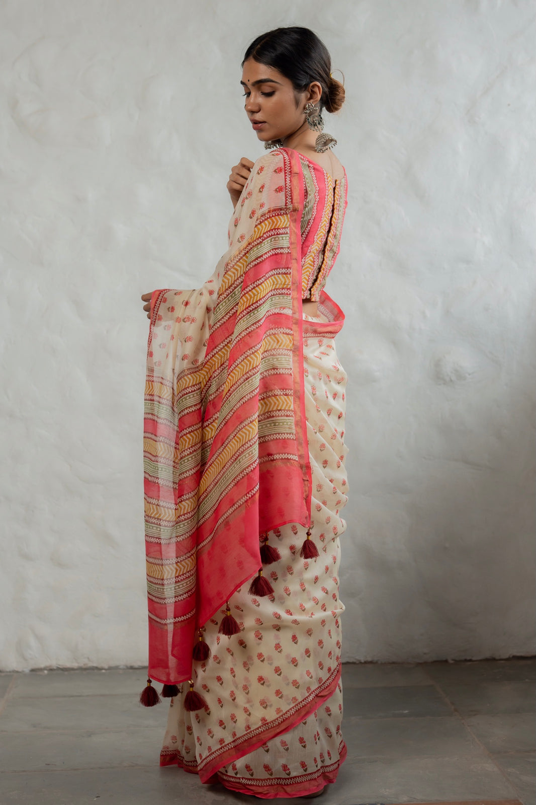 Hand Block Printed SAREES – CHHAPA