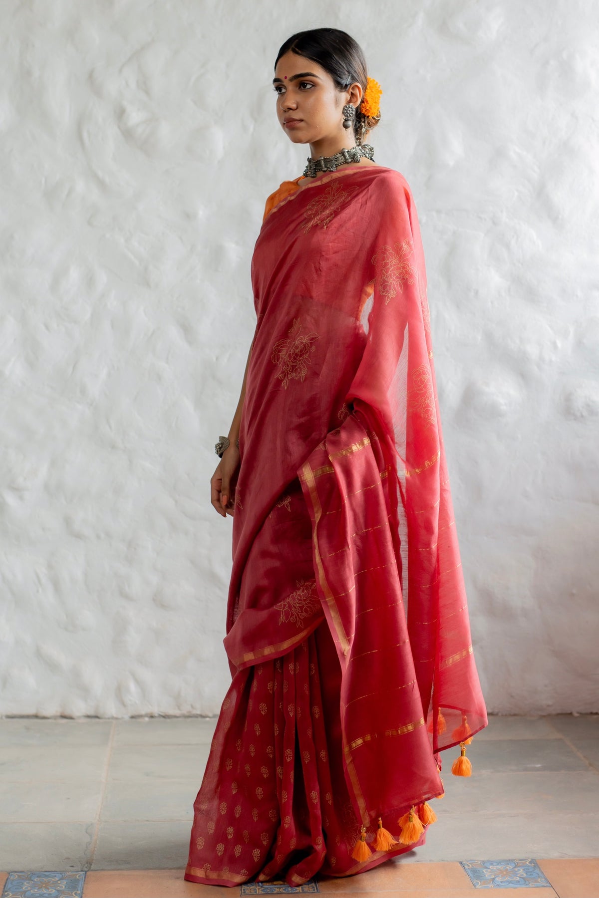 SUMAN - Chanderi Saree– CHHAPA