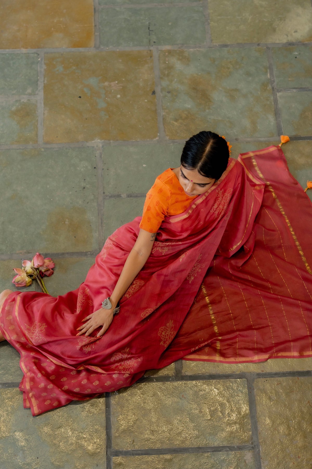 SUMAN - Chanderi Saree– CHHAPA