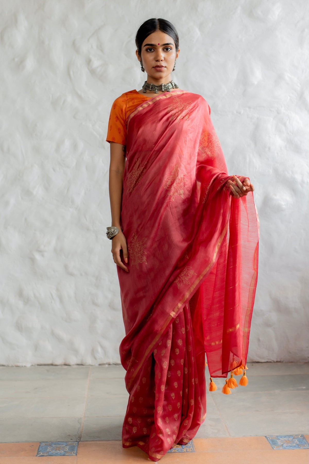 SUMAN - Chanderi Saree– CHHAPA