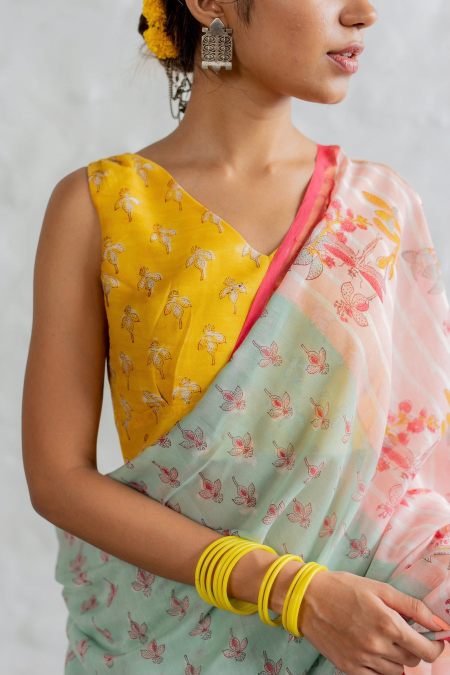 PRASOON - Chanderi Saree– CHHAPA