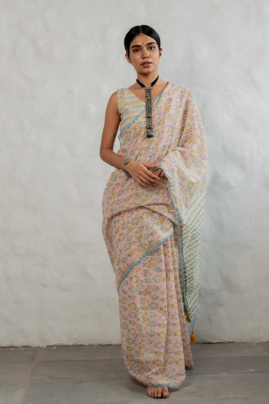Hand Block Printed SAREES – CHHAPA